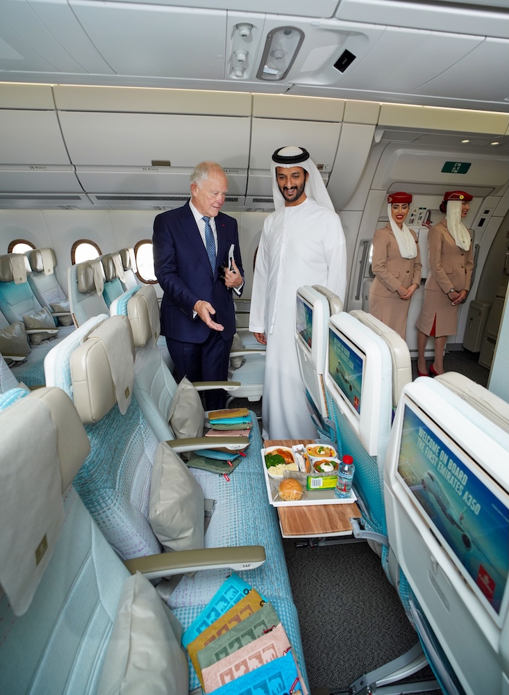 Sir Tim Clark, President of Emirates Airline and His Excellency Abdulla ...